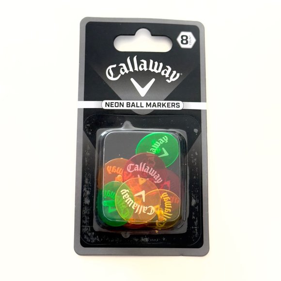 Callaway | Other | Lot Of 3 Callaway Ball Markers Neon Assortment 8 In ...
